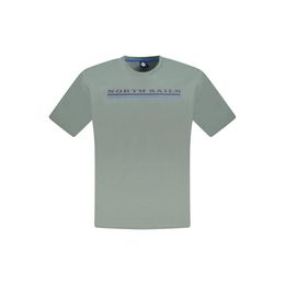 North Sails Verde Baumwoll Herren T-Shirt