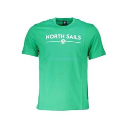 North Sails Verde Baumwoll Herren T-Shirt