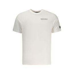 North Sails Wei&szlig;es Baumwoll Herren T-Shirt