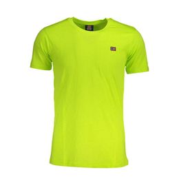 Norwegen 1963 Giallo Baumwolle Herren T-Shirt
