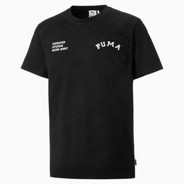 Puma x kidsUperstudios Herren schwarzes T-Shirt