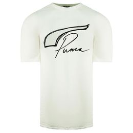 Puma x Rhugi Kurzarm Crew Crew Hals wei&szlig;e Herren T-Shirt 589066 02