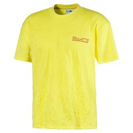 Puma-Ver&auml;nderung Kurzarm T-Shirt T-Shirt Top Yellow Herren 579880 46