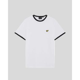 Lyle & Scott Ringer Baumwolle Rundhals-T-Shirt