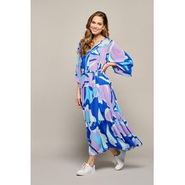 Kleid mit Alley-Print Multi