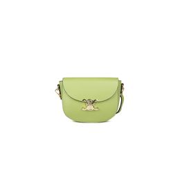 Giulia Monti Schultertasche Grasgr&uuml;n