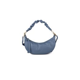 Giulia Monti Schultertasche Stahlblau