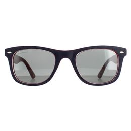 Montana Square Unisex Blau Rot Rubbertouch Grau Polarisiert MP41 Sonnenbrille