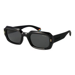 Polaroid schwarze Kunststoff-Sonnenbrille
