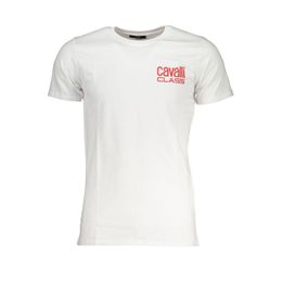 Cavalli Class T-Shirt mit kurzen &Auml;rmeln und Rundhalsausschnitt