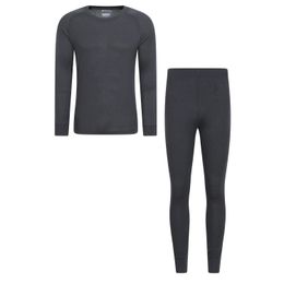 Mountain Warehouse - "Talus" Basisschicht-Set f&uuml;r Herren (Holzkohle)