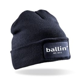 Beanie von Ballin Est. 2013 in der farbe Blau und in gr&ouml;&szlig;e one size.