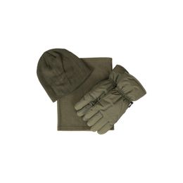 Mountain Warehouse - Hut-, Schal- und Handschuh-Set f&uuml;r Herren (Gr&uuml;n)