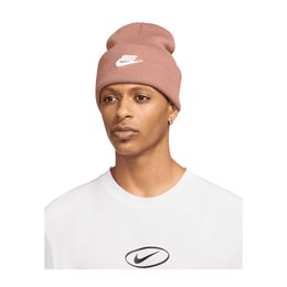 Nike - "Futura Peak" M&uuml;tze f&uuml;r Herren/Damen Unisex (Ros&eacute;gold/Wei&szlig;)