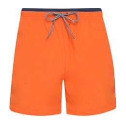 Asquith & Fox Herren-Badeshorts (Orange/Marine)