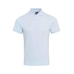 Premier Herren Coolchecker Plus Pique Polo T-Shirt (Hellblau)