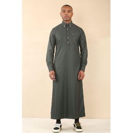 Gr&uuml;ner Thobe f&uuml;r Herren, arabische saudi-arabische emiratische islamische Kleidung, Jubba-Robe