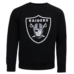 Fanatics Oakland Raiders Schwarzer Herrenpullover
