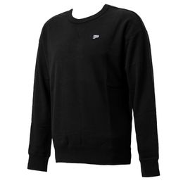 Puma Logo Streetstyle Herren Crew Sweatshirt Black 596011 01