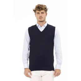 V-Ausschnitt Baumwoll-Pullover-Weste