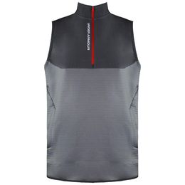 Under Armour Storm halb Rei&szlig;verschluss &auml;rmellose graue Herren Daytona Weste 1366281 031