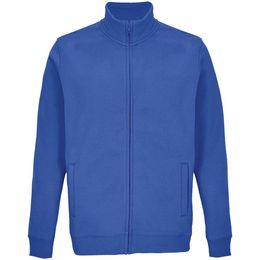 SOLS - "Cooper" Sweatjacke Durchgehender Rei&szlig;verschluss f&uuml;r Herren/Damen Unisex (K&ouml;nigsblau)