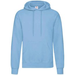 Fruit of the Loom Erwachsene Unisex Klassik Kapuzenpullover (Himmelblau)