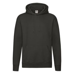 Fruit of the Loom Herren Premium Hoodie (Holzkohle)