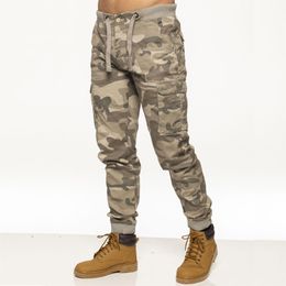 Milit&auml;rische Kampf-Jogger-Hose f&uuml;r Herren - Enzo Designer Menswear
