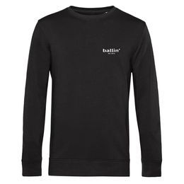 Small Logo Sweater von Ballin Est. 2013 in der farbe Schwarz und in gr&ouml;&szlig;e S.