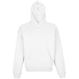 SOLS Unisex-Erwachsene Connor Bio-Kapuzenpulli in &Uuml;bergr&ouml;&szlig;e (Wei&szlig;)