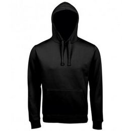 SOLS Unisex-Erwachsene Spencer Sweatshirt mit Kapuze (Schwarz)