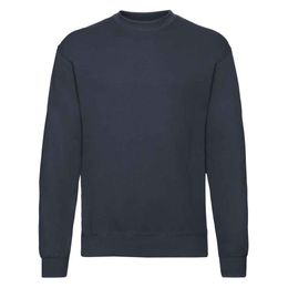 Fruit of the Loom - "Classic" Sweatshirt, &Uuml;berschnittene Schulter f&uuml;r Herren/Damen Unisex (Marineblau)