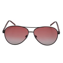 DKNY Damen Metall Pilot Stil Sonnenbrille DK304S