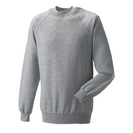 Russel Athletic Russell Klassisches Sweatshirt (Helles Oxford)