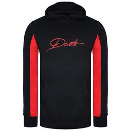 Widmen Sie London Irivin Mens Black/Red Hoodie
