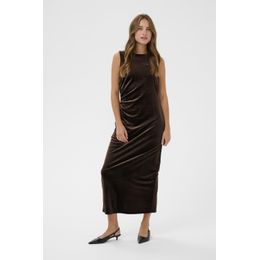 Kaffe Kleid KAkelly Kleid Tight fit dark brown