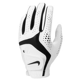 Nike - "Dura Feel X" Golfhandschuh f&uuml;r Damen, PU-Kunststoff, Polyester, Nylon, Spandex (Wei&szlig;)