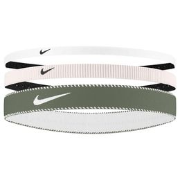 Nike - "Classic" Stirnband(3er-Pack) (Hellrosa/Wei&szlig;/Gr&uuml;n)