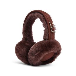 Damen Winter-Ohrensch&uuml;tzer, superweich, flauschig, braun, warm und gem&uuml;tlich, Ohrenw&auml;rmer