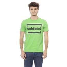 Baldinini Box Logo T-Shirt Limegr&uuml;n
