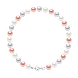 Armband aus echten S&uuml;&szlig;wasser-Zuchtperlen rund 6-7 mm
