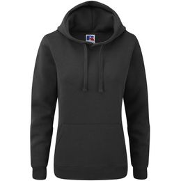 Russel Athletic Russell Womens Premium Authentic Hoodie (3-Lagen-Gewebe) (Schwarz)