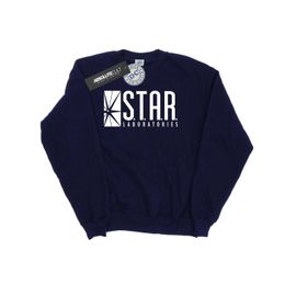 DC COMICS - "STAR Labs" Sweatshirt f&uuml;r Damen (Marineblau)
