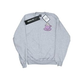 Disney - "Aristocats Marie In Cup Breast Print" Sweatshirt f&uuml;r Damen (Grau)