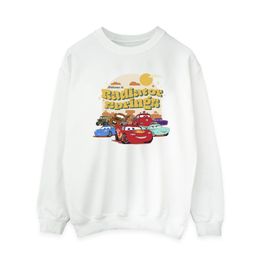 Disney - "Cars Radiator Springs Group" Sweatshirt f&uuml;r Damen (Wei&szlig;)