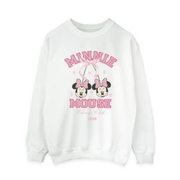 Disney - "Cherry Club" Sweatshirt f&uuml;r Damen (Wei&szlig;)