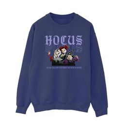 Disney - "Hocus Pocus Hallows Eve" Sweatshirt f&uuml;r Damen (Marineblau)