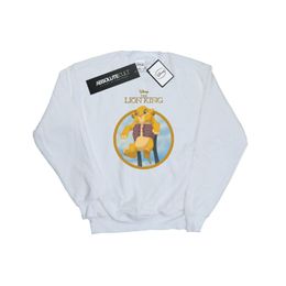 Disney - "The Lion King Show Simba" Sweatshirt f&uuml;r Damen (Wei&szlig;)