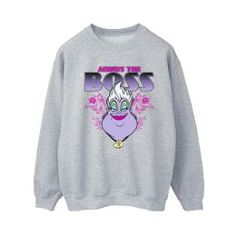 Disney - "The Little Mermaid Mum Is The Boss" Sweatshirt f&uuml;r Damen (Grau)